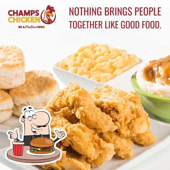 Menu at Champs Chicken fast food, Menard