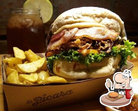 Carta del restaurante La Pícara -Burger Joint, Dibulla