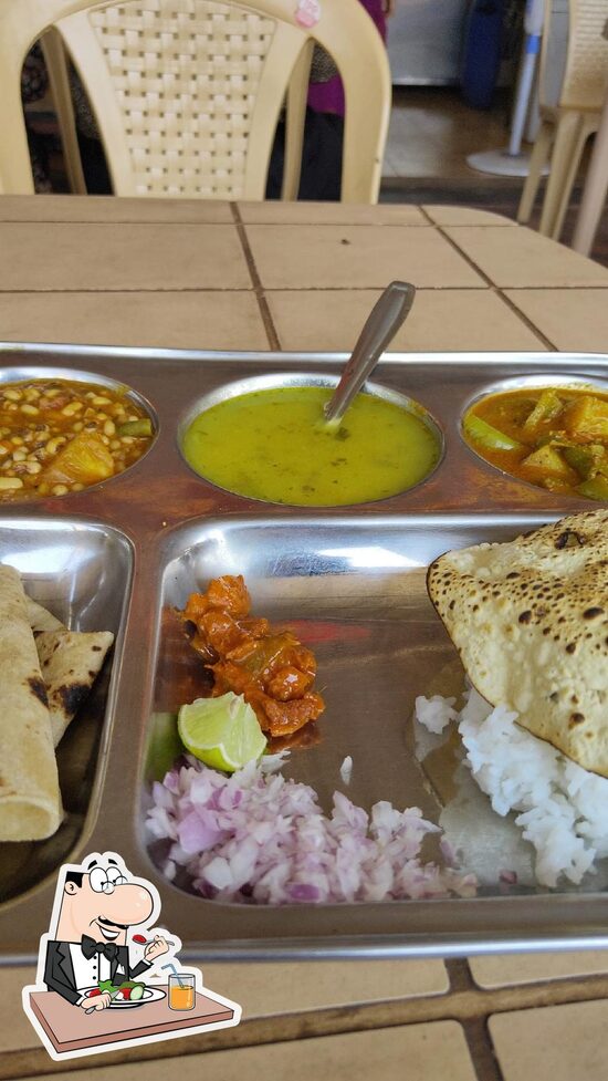 Menu at Hotel Gajanan, Ratnagiri