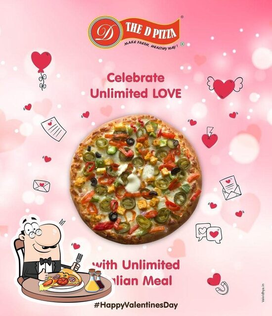 Menu at The D Pizza, Ahmedabad, Shukan