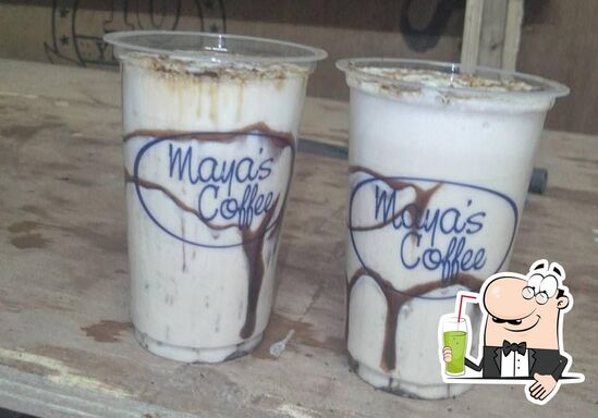 Menu at Maya's Coffee Hub., Vadodara