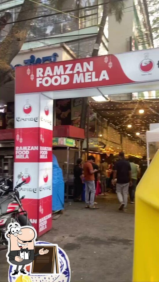 Menu at Ramadan Food Mela, Bengaluru