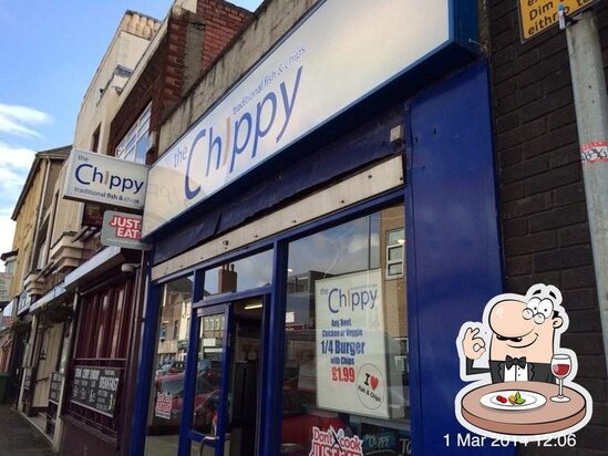 Carta de comida rápida The Chippy, Newport