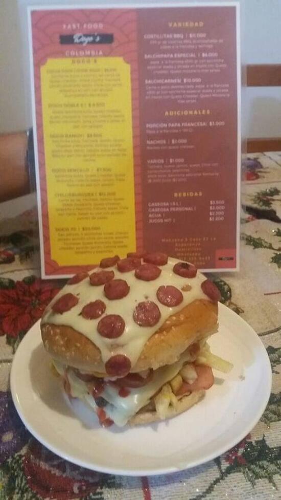 Carta del restaurante Dogo's, Girardot