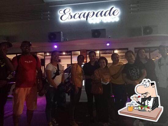 Menu at Escapade Restobar, Roxas City