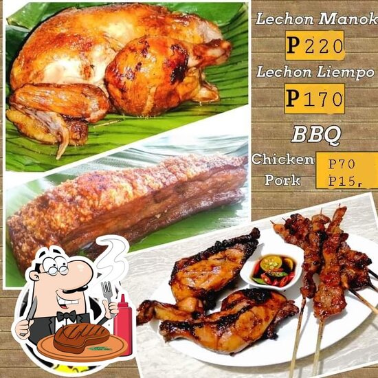 Menu at ChicNok Lechon Manok and Liempo restaurant, Davao City