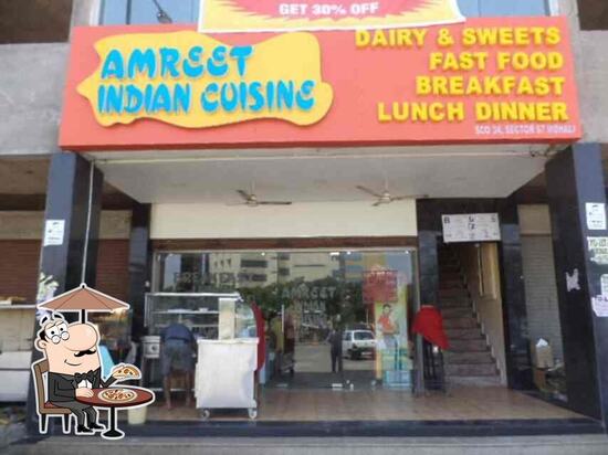 Menu at Amreet, Chandigarh, Sco 34
