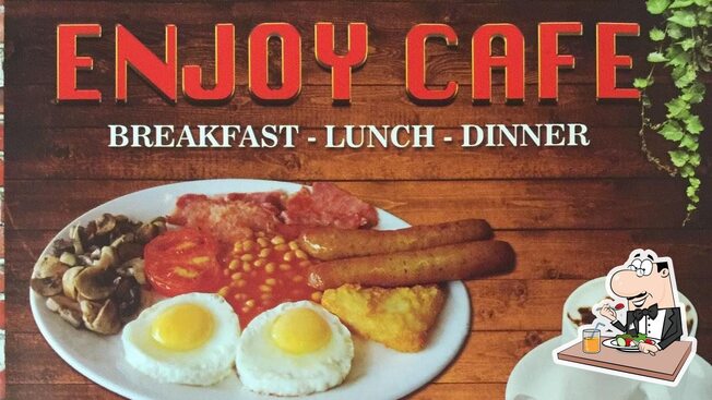 Menu at Enjoy Cafe, Wembley, Unit
