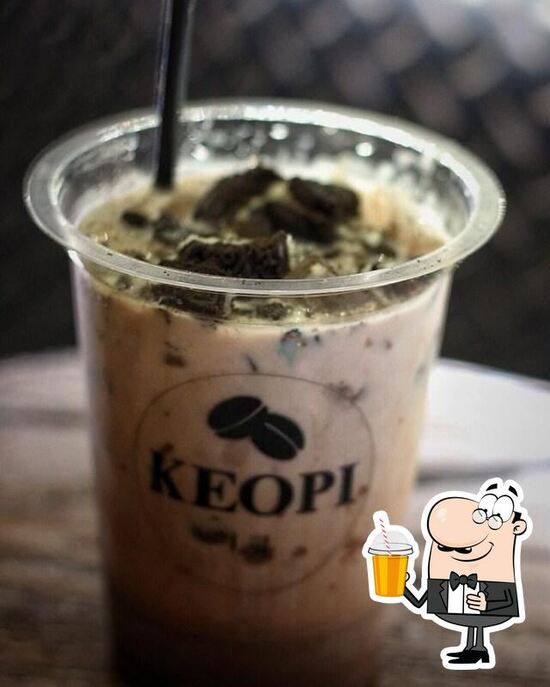 Menu at Keopi cafe, Bogor