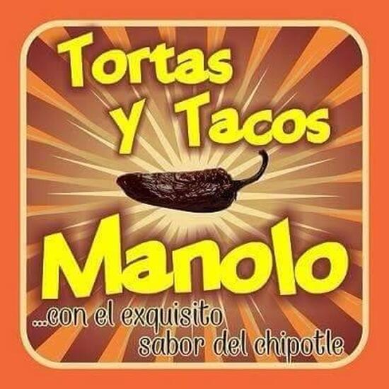 Menu at Tortas y Tacos Manolo restaurant, Tehuacán, 75700, Calle 1 Pte 223