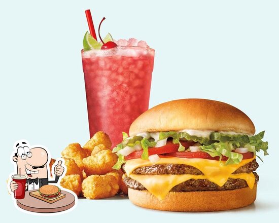 Menu at Sonic Drive-In fast food, Herrin