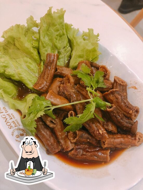 Menu at Song Fa Bak Kut Teh CentralwOrld restaurant, Bangkok