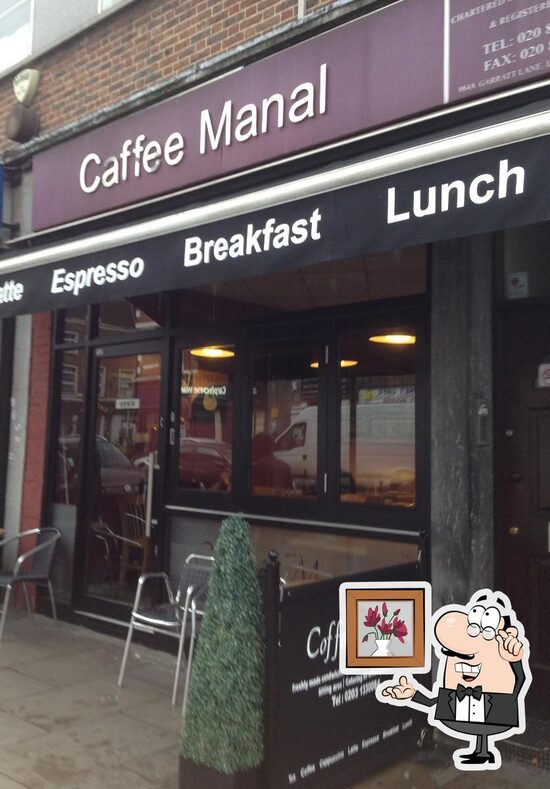 Menu at Caffee Manal London cafe, London