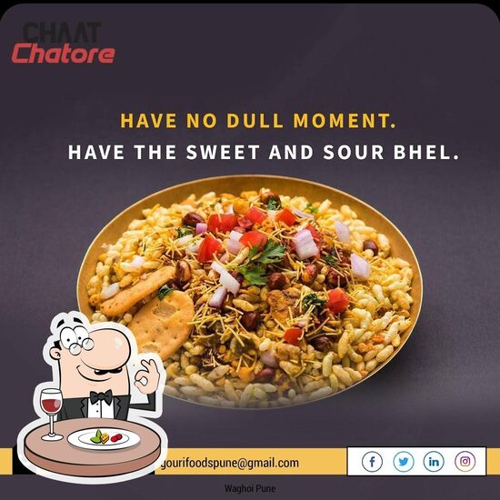 Menu at Chaat Chatore Lohegaon Road, Pune