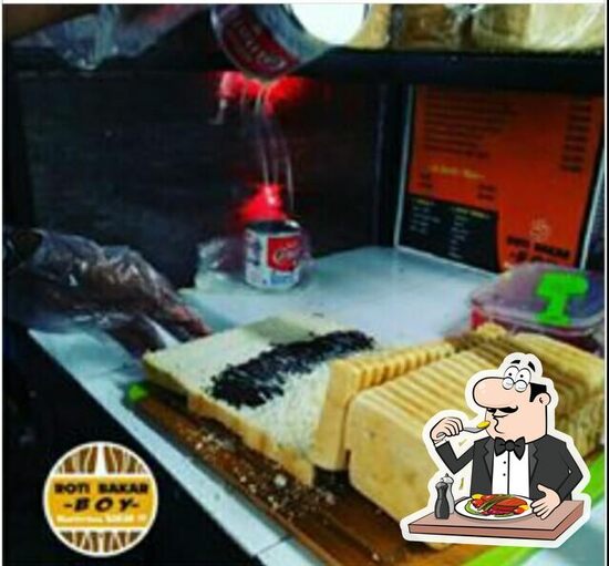 Menu at Roti Bakar -BOY- cafe, Kawalimukti