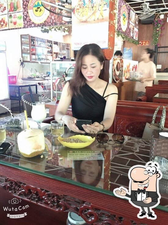 Menu at Cafe Núi, Hai Phong