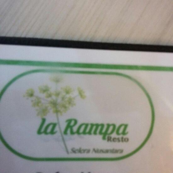 Menu at La Rampa Resto fast food, Manado
