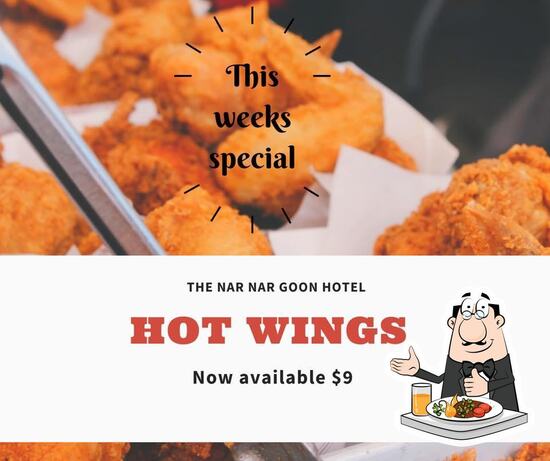 Menu at Nar Nar Goon Hotel pub & bar, Nar Nar Goon