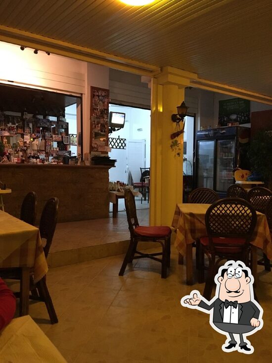 Menu at The Rose Tree, Kavos