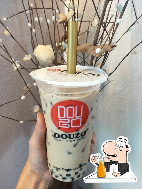 Carta de Douzo Ice Tea Bar สาขาซีคอนสแควร์ โซนโรบินสัน, Bangkok