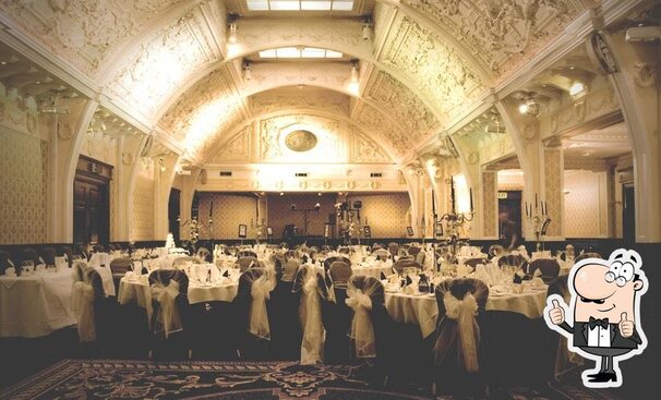 Menu at The Imperial Hotel restaurant, Blackpool