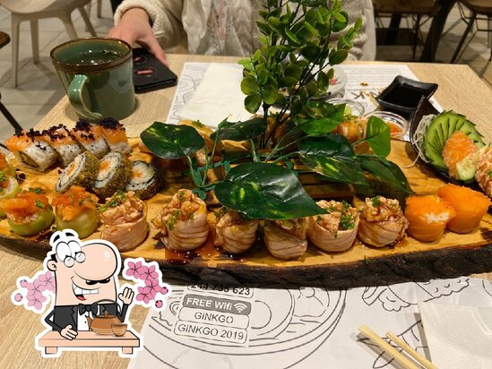 Menu em Restaurante Japonês - GINKGO, Leiria