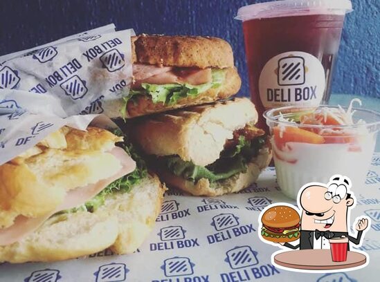 Menu at Deli Box restaurant, Cuautla