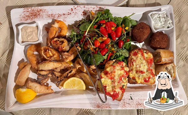 Menu at Janis Restaurant, Kassiopi