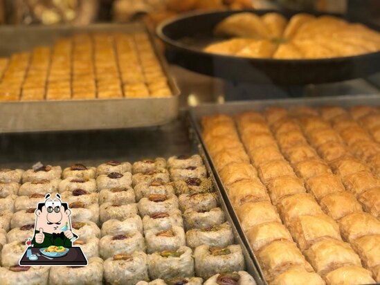 Menu at Kervan Bakery, Seoul