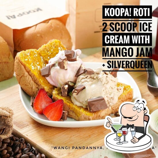 Carta del restaurante Koopa! Roti Dan Hotplate, Central Jakarta