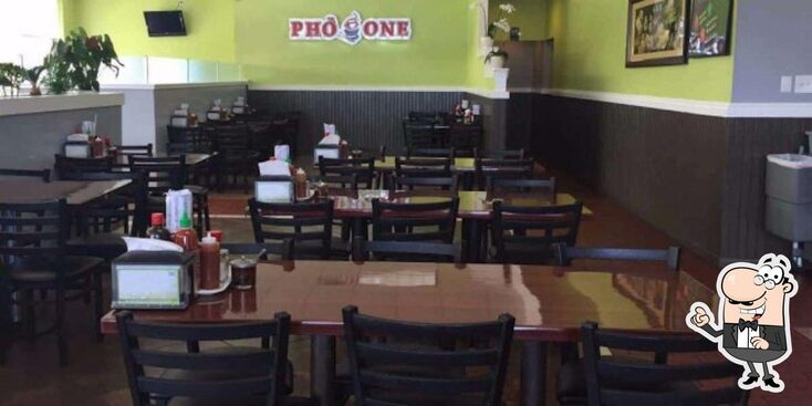 Menu at Pho One restaurant, Lewisville