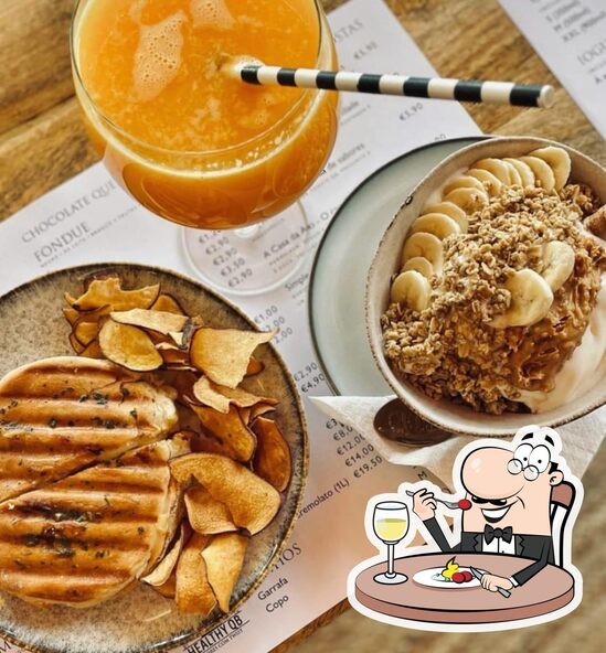 Menu at Healthy QB restaurant, Lisbon