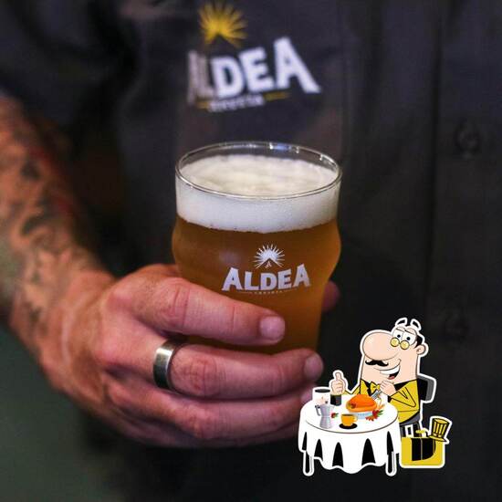 Menu at Cerveza Aldea restaurant, Buenos Aires