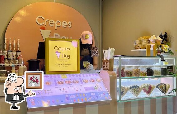 Menu at Crepes a day, Rayong