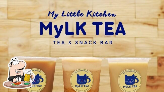 Menu at MyLK Tea cafe, Baguio