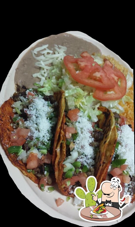 Menu at El Indio restaurant, Tucker