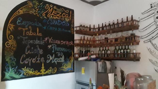 Menu at El mezon del buen tomar restaurant, Mexico