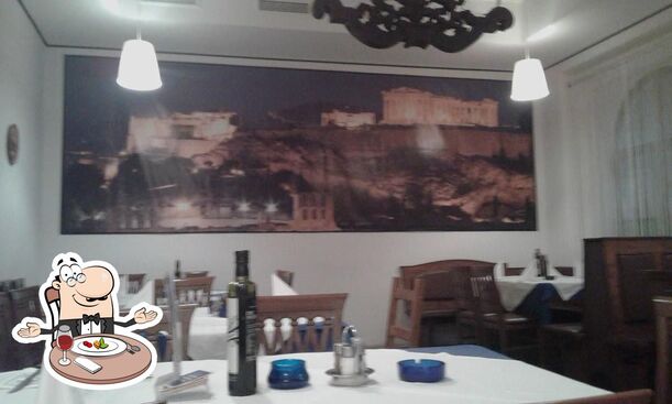 Menu at Athina Restaurant, Graz