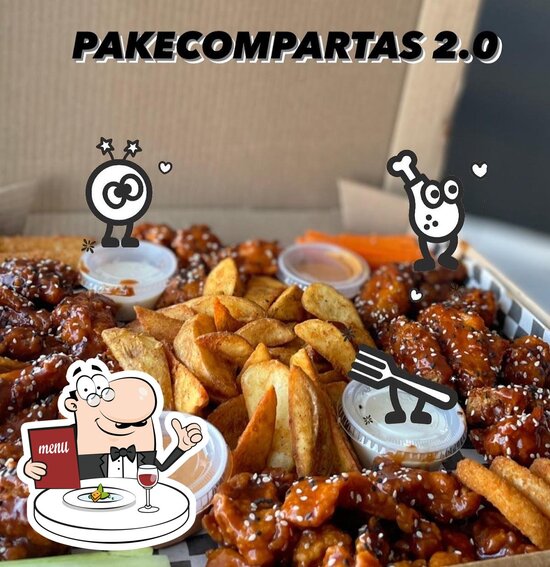 Menu at BONELESS LAB LM restaurant, Los Mochis