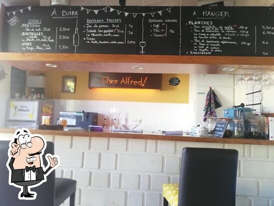 Menu au Chez Alfred pub et bar, Benet