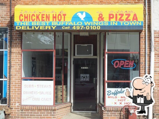 Menu at Chicken Hot & Pizza pizzeria, Marcus Hook