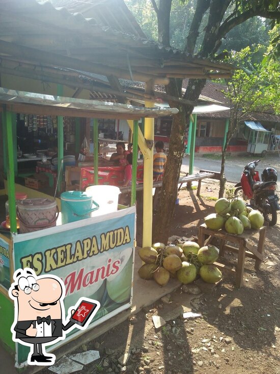Menu at Si Manis Ice Coconut Drink by Mang Ijek cafe, Ciamis