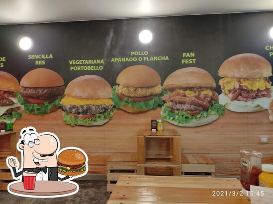 Carta del restaurante FAN BURGER, Bogotá