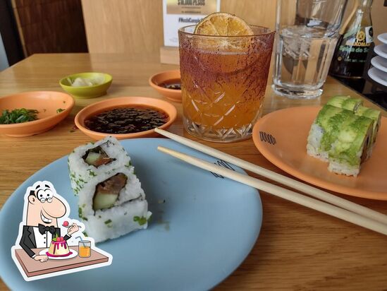 Menu at Moshi Moshi restaurant, Mexico, Cerro Xico 36