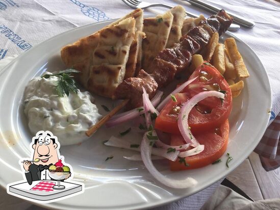 Menu at Ola Kala, Nydri