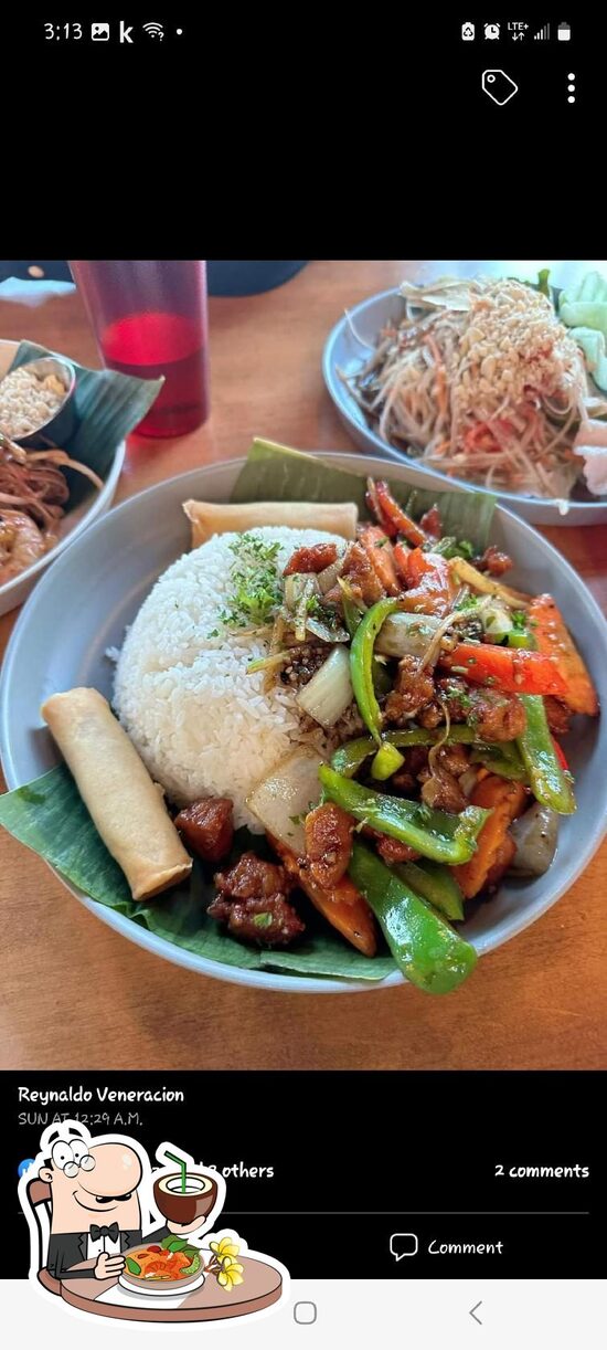 Menu at Siam Thai Kitchen (St. Albert Trail) restaurant, Edmonton