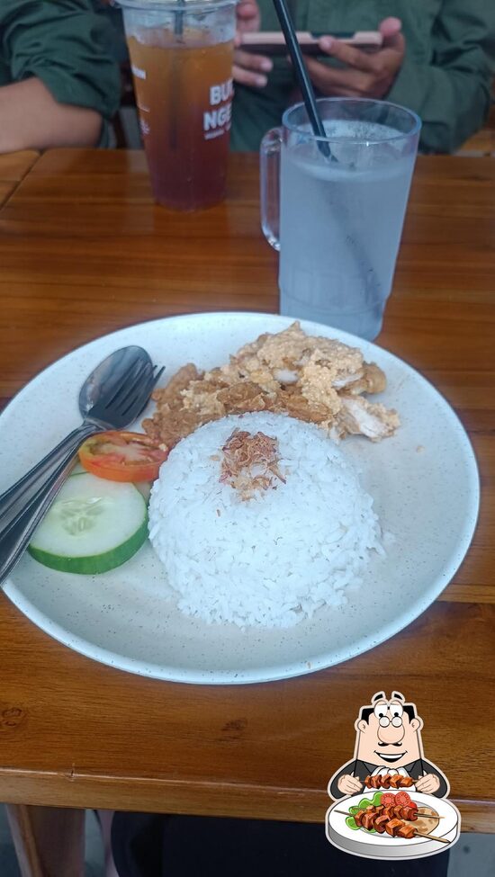 Menu at Burjo Ngegas 24 Jam Pleburan Semarang, Semarang