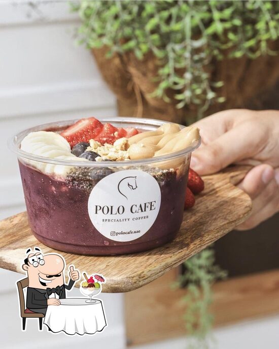 Menu at POLO CAFE, Abu Dhabi, Adnoc Station