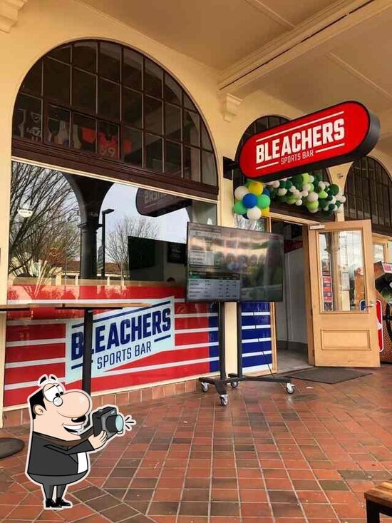 Menu at Bleachers Sports Bar, Canberra