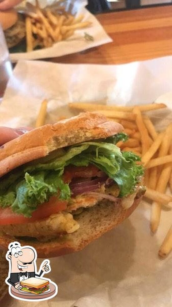Menu at Fresh Burger Cafe, Leavenworth